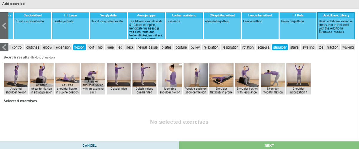 New exercises added to the useful EVE Exercise Library - Software