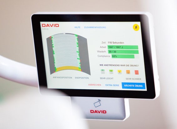 EVE Software - für Rehabilitation und Physiotherapie - Behandlung