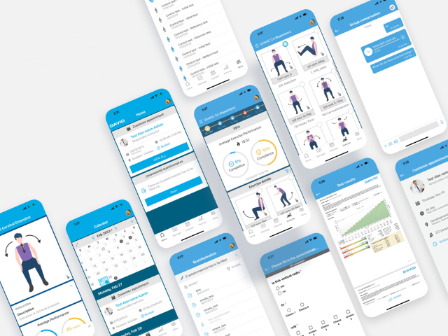 Exercise Therapy Software - Software EVE for Physiotherapy