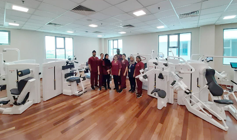 Malaysian Hospital motivates patients with medical exercise