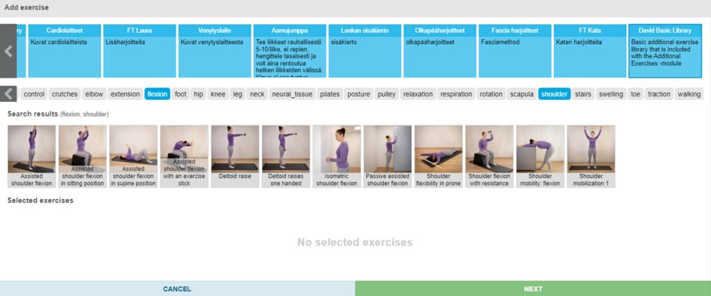 New exercises added to the useful EVE Exercise Library - Software