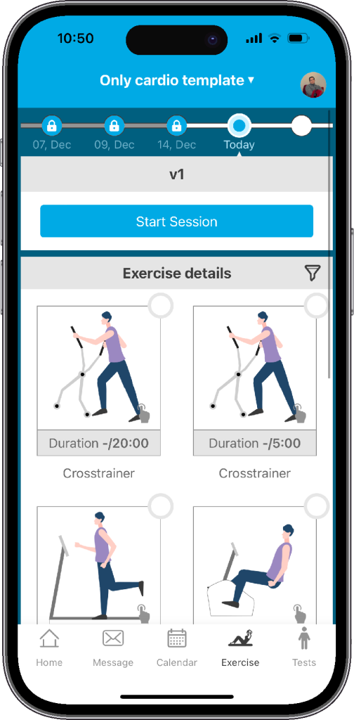 EVE Software is a full software ecosystem for physiotherapy care