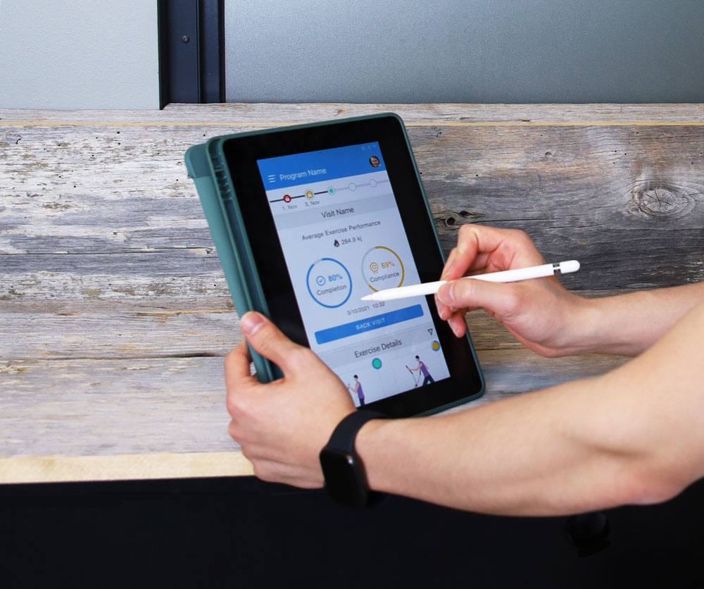 EVE Software is a full software ecosystem for physiotherapy care